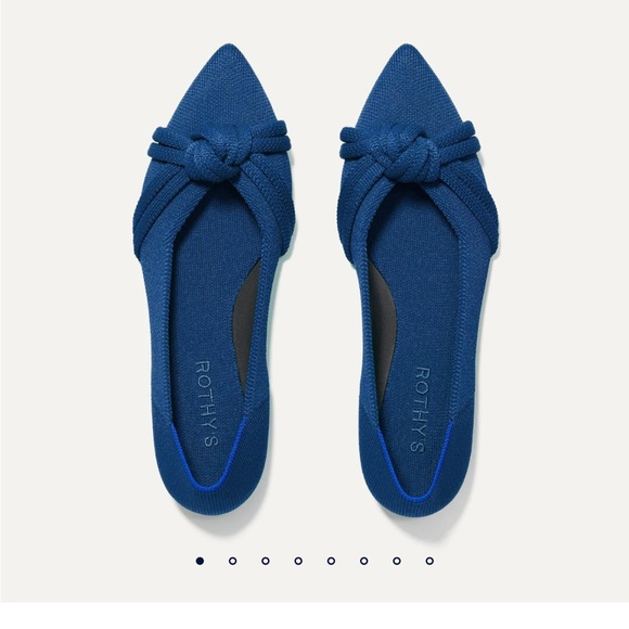 Rothy's | Shoes | New In Box Rothys The Knot Point Ii In Ocean Blue ...